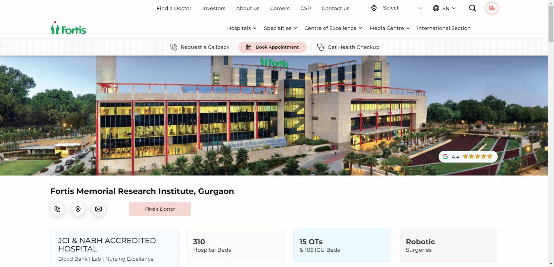 Top 10 Hospitals in India | Cosmopolitan The Daily